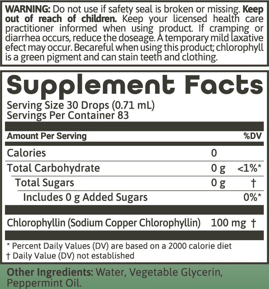 Liquid Chlorophyll – Dynamic Health